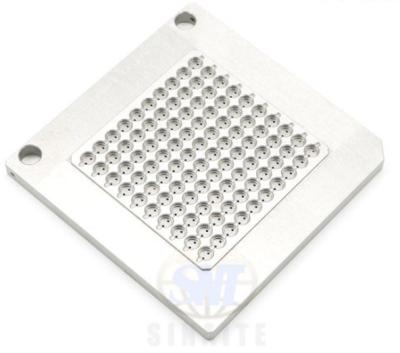 China OEM Precisie CNC die Delenaluminium machinaal bewerken die Optische Materiaaldelen anodiseren Te koop