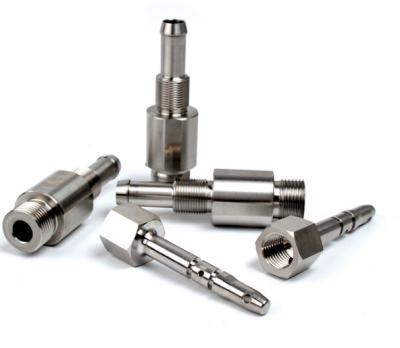China Geanodiseerde 6063 CNC die CNC van Aluminiumdelen de Delen van de Draaibankmachine machinaal bewerken Te koop