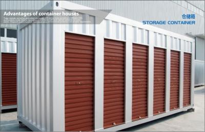 Cina Camera modificata costruzione prefabbricata bianca del container per stoccaggio del carico della famiglia in vendita