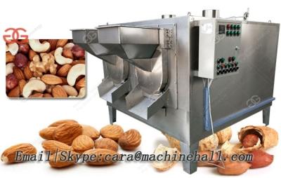 China Drum Type Peanut Roasting Machine|Almond Roaster Machine|Nuts Roaster Price for sale