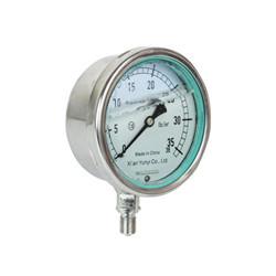 China liquid filled pressure gauge for sale