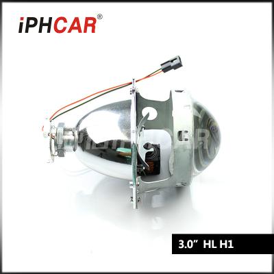 China OEM ODM Auto parts Universal 3.0 inch hid xenon projectcor fit with light guide angel eyes for toyato H1 H4 H7 for sale
