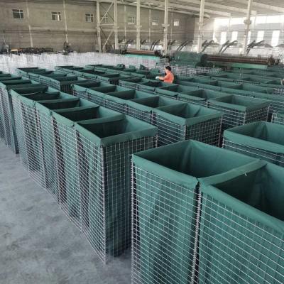 中国 Galfan 4mmの要塞の障壁はGabionの擁壁を溶接した 販売のため