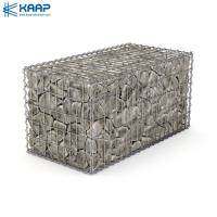 China 3mm Welded Mesh Gabion Stone Galvanized Multi Size Net Retaining Wall for sale