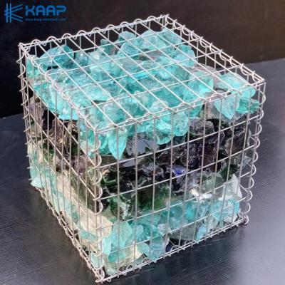 China Hete Ondergedompelde Gegalvaniseerde Gabion-Muurbouw met Gelast Versterkend Netwerk Te koop