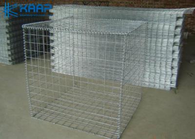 China Tipo galvanizado pesado calibre do retângulo do quadrado da caixa de Gabion da malha soldada de fio de 3-6mm à venda