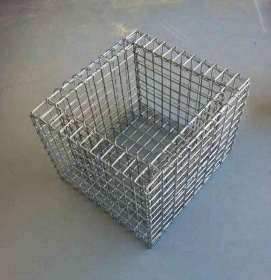 China Cesta soldada galvanizada da parede de Gabion da construção da rede de arame à venda