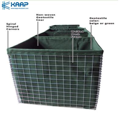 China A barreira defensiva 6mm do recipiente soldou cestas de Gabion à venda