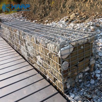 Cina 0.5x0.5x0.5m Galfan ricoperto zinco hanno saldato Mesh Gabion in vendita