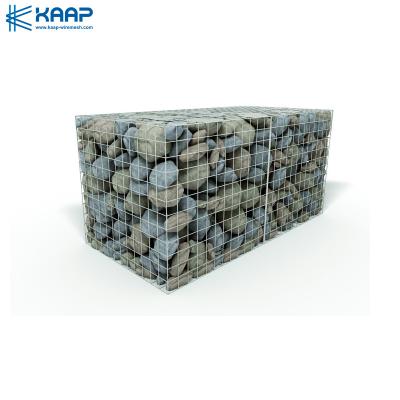China Galvanization Retaining Flood Control Welded Mesh Gabion for sale