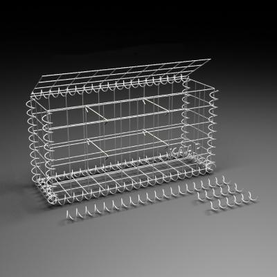 China cesta soldada controlo de cheias de retenção de 6mm Gabion à venda