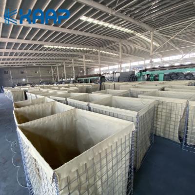 中国 5mm Galfanの金網はGabionの防衛障壁を溶接した 販売のため