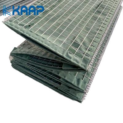 中国 50x50は金網の防御的な障壁のGabionの壁を溶接した 販売のため