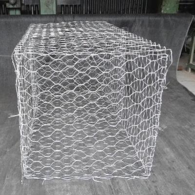 China gesponnene Gabion Körbe 3.05mm Durchmesser-HDG 60x80mm zu verkaufen