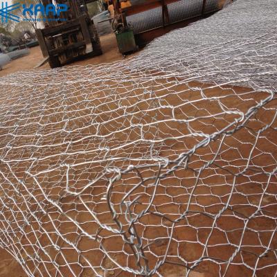 China 2x1x0.5m Landschaftsgestaltungsq195 Gabion Wand-Käfige zu verkaufen