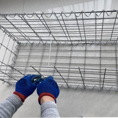 Cina canestro Mesh Home Decoration del gabbione di 5mm Galfan 1x1x1m in vendita