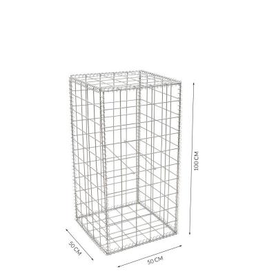 Cina Canestri galvanizzati del gabbione di acciaio inossidabile di 4mm 50x100mm in vendita