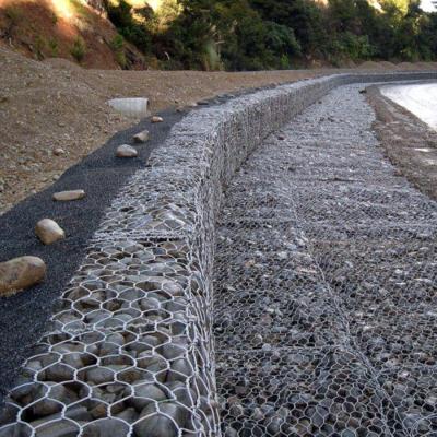 Cina canestri del gabbione tessuti 2.0mm di  del filo zincato di 6x2x0.17m in vendita