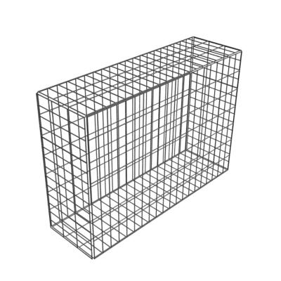 Cina 2x0.5x1.2m Galfan Mesh Gabion Stone Fence saldato 5mm in vendita