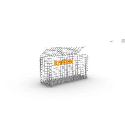 中国 1.0x1.0x0.3m頑丈な4mm電流を通されたGabionの箱 販売のため