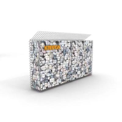 中国 1x0.2x1m電流を通された5mm石造りのGabionのバスケットの壁 販売のため