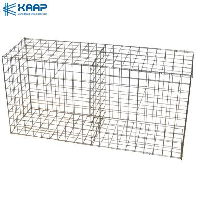 Cina 5x5cm 5mm hanno galvanizzato la parete saldata della gabbia della scatola del gabbione in vendita