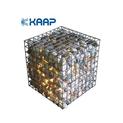 China Горячее погружение гальванизировало сетку Gabion 1x1x0.5m 5x5cm сваренную for sale