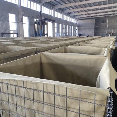 中国 溶接されたGebinの洪水制御の壁の防御的な障壁の反腐食の性能 販売のため