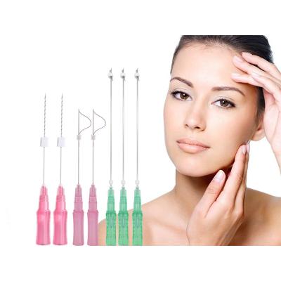 China Ultra PDO Thread Lift Face with Miracu Needle Mono /Screw /Tornado /Cog for sale