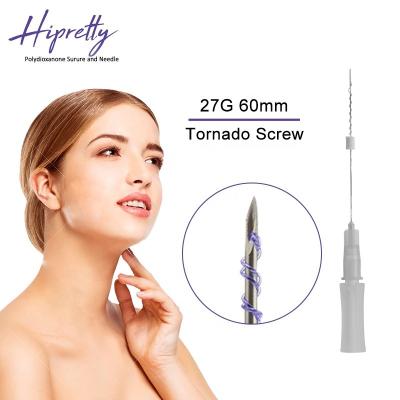 China mono blunt 30g 25mm pdo thread eye area lift Cannula Cog/Gold/Cog/Tornado/Mono for sale