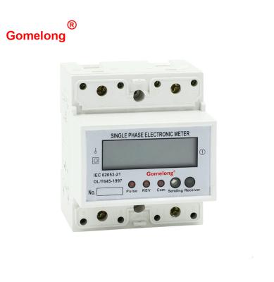 Cina Tipo metro astuto senza fili della ferrovia di baccano di monofase di Gomelong di alta qualità di energia di Modbus Rs485 in vendita