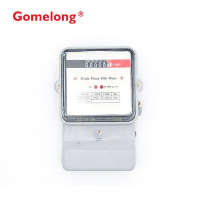 China Strommeter des einphasigen des Polycarbonats materielles mechanisches zu verkaufen