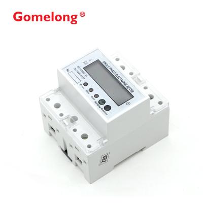 China Fabrieksafzet 4 Modulaire de Stroommeter van het Enige Fasedin Spoor Te koop