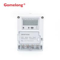 China White Color Multi Tariff Energy Meter With Rs485 Modbus And Pulse for sale
