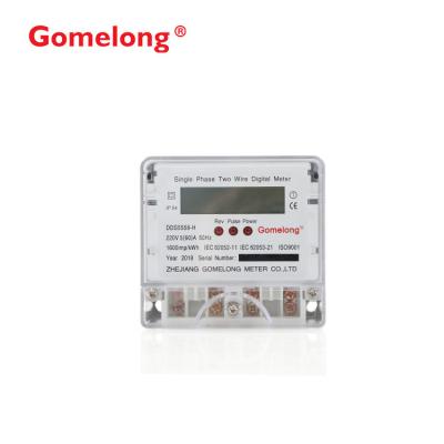 中国 DDS5558 Contador de energiaのelectricaのmonofasico 販売のため