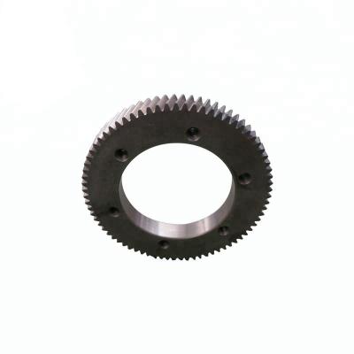 Cina M1 ha indurito il cambio cilindrico dell'ingranaggio a vite 40Cr Crane Spare Parts For Crane in vendita