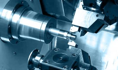 China ±0.003 Repeatability Precision Inclined Bed 4 Axis CNC Lathe with Living Tools and 24 Tool Post Stations for sale