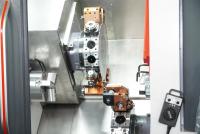 China Powerful Multi Spindle Cnc Vertical Turret Lathe With Back Spindle for sale