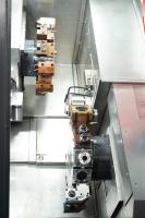 China Versatility Efficiency Dual Spindle Dual Turret Lathe High Performance for sale