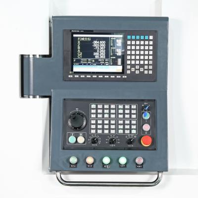 China 380v Dual Spindle Industrial Metal Lathe With FANUC Controller for sale