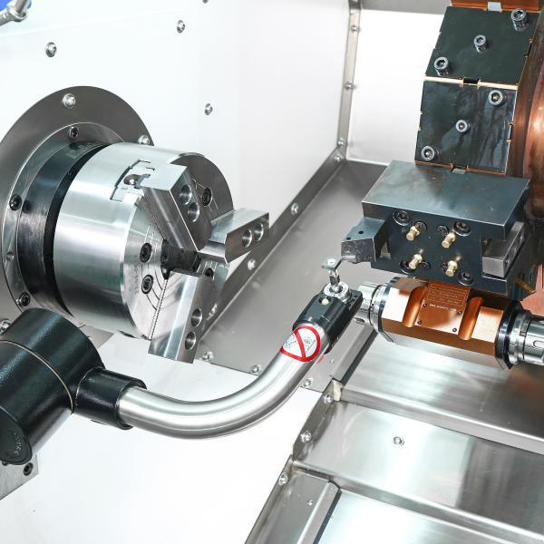 Quality Automatic Horizontal Dual Spindle Dual Turret Lathe With Twin Spindles for sale
