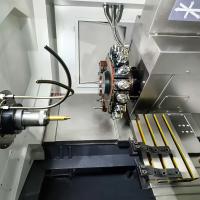 China 4 Axis C Axis Turn And Mill Machine Horizontal Slant Bed Lathe for sale