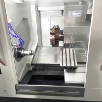 China 4 Axis C Axis Turn And Mill Machine Horizontal Slant Bed Lathe for sale