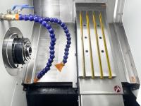 China Fully Automatic High Speed CNC Lathe Machine 2 Axis Slant Bed for sale