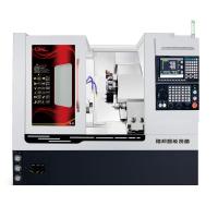 China Automatic Dual Turret Linear Cnc Turning Machine High Rigidity for sale