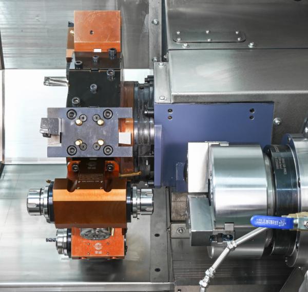 Quality 380V Hydraulic Milling And Turning Machine 22m/Min Rapid Feedrate for sale
