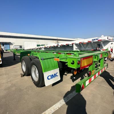 Cina Scheletro 2/3/4 Axle Container Trailer Chassis del contenitore di CIMC 20/40ft da vendere in vendita