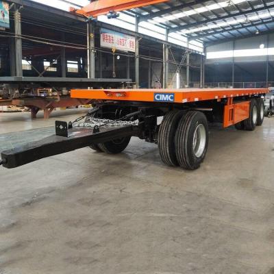 China Bogie Drawbar Plant Trailer for sale