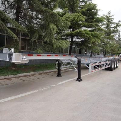 Cina Contenitore Skel CIMC della struttura d'acciaio 20 40 Tril Axle Chassis in vendita