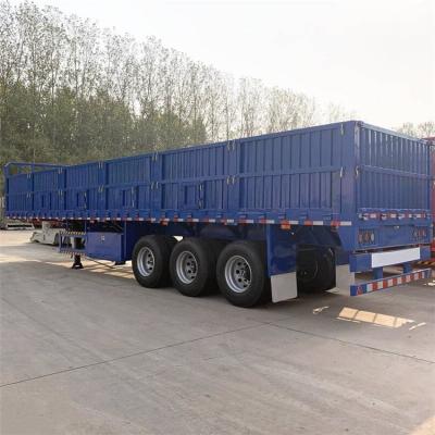 China 80Ton Side Wall Semi Trailer for sale